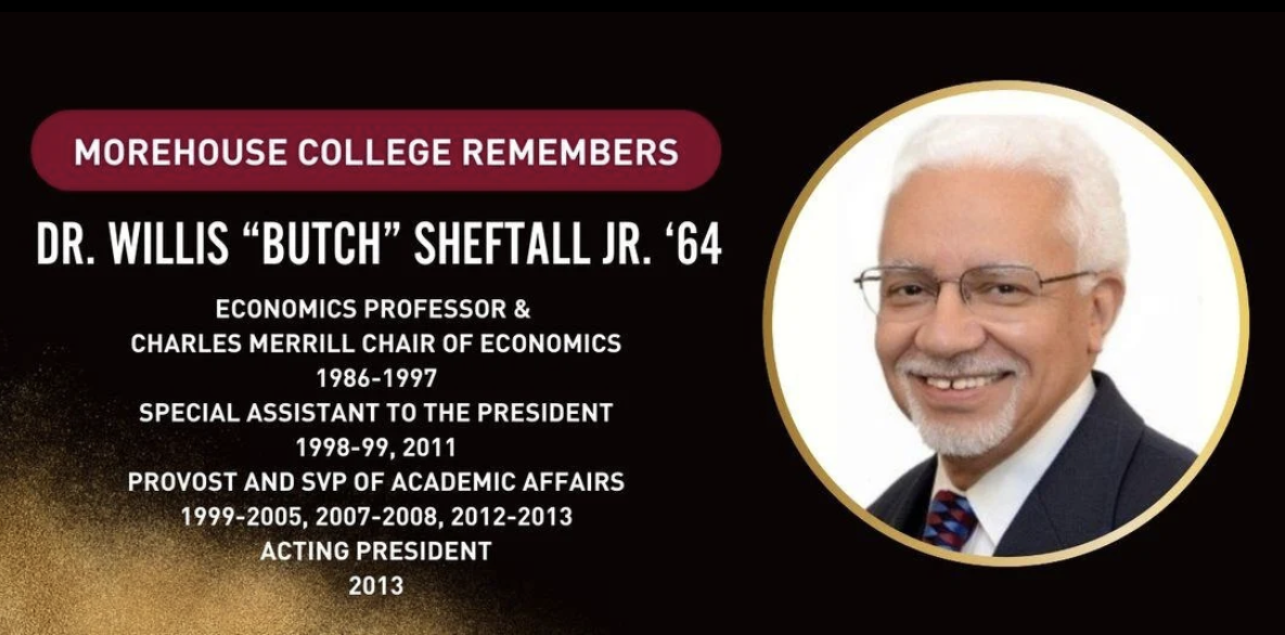 Morehouse College Remembers Dr. Willis "Butch" Sheftall Jr. '64